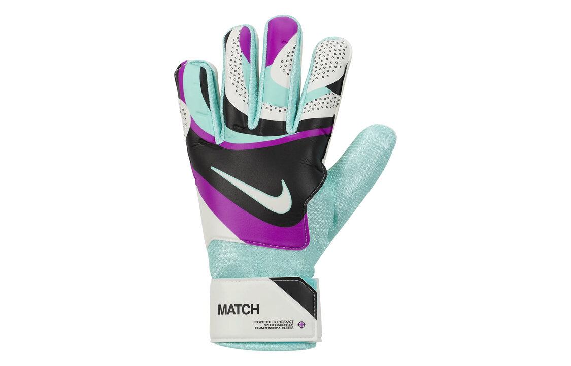 Вратарские перчатки унисекс Nike многоцветные, 7 EU, нейлоновые, высокая прочность, идеальны для игры в футбол