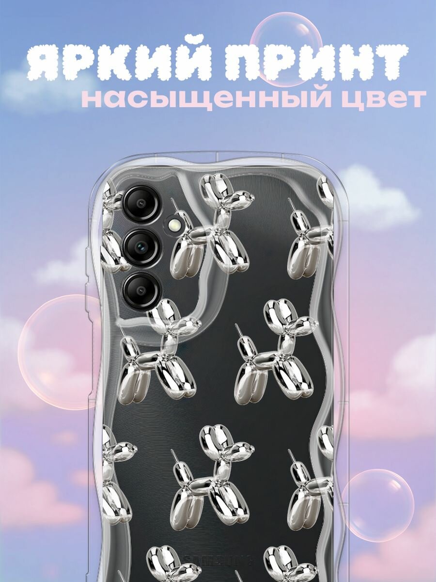 Чехол на Samsung Galaxy A15 / Самсунг А15 с принтом balloon dogs 3 — фото 1