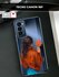 Чехол на Tecno Camon 18P / Техно Камон 18Р с принтом "Девушка с опавшим листом",...