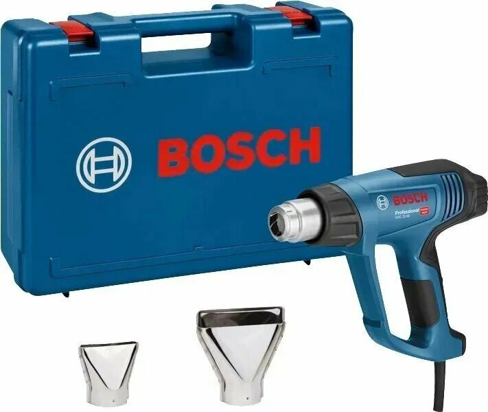 Строительный фен Bosch GHG 23-66, 2300Вт, 650 градусов, 500 л/мин (06012A6300)