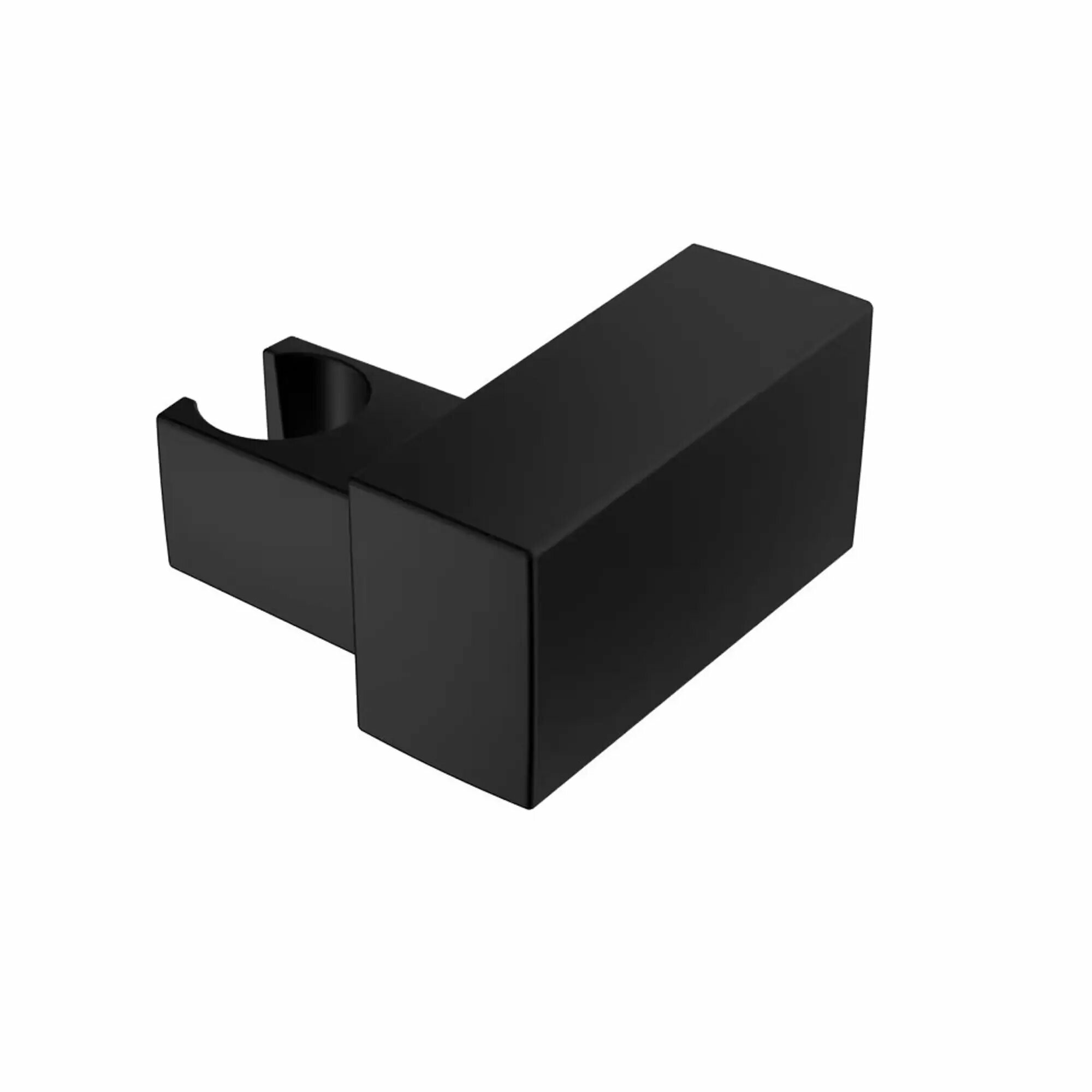 Iddis Agua AGUBP00i53 Держатель душевой лейки черный матовый настенный монтаж