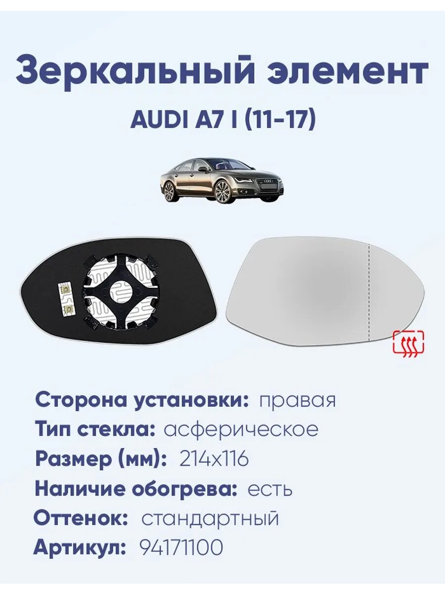 Зеркало AUDI A7 I (11-17) 94171100
