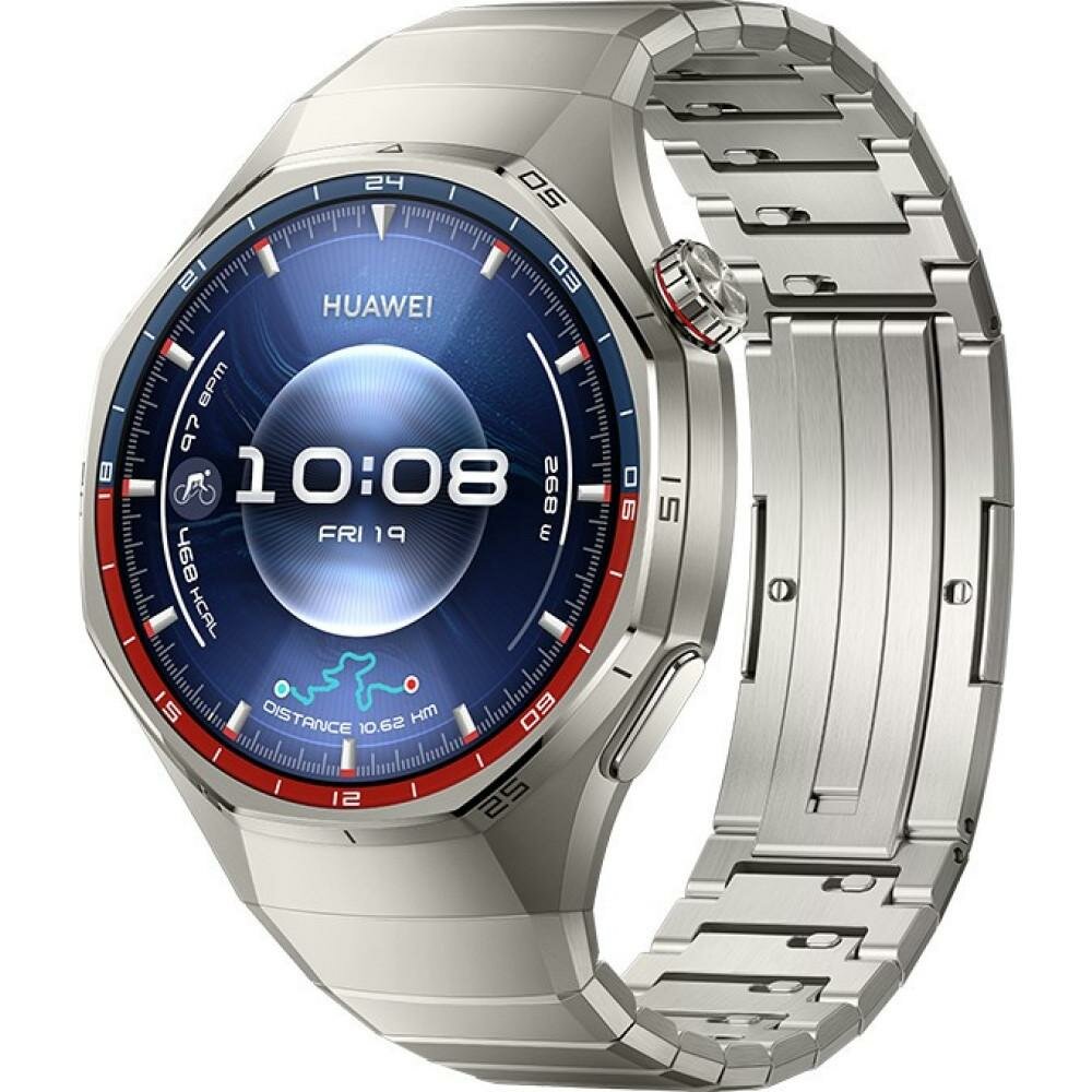 Умные часы HUAWEI Watch GT 6 Pro 46mm RU, Titanium