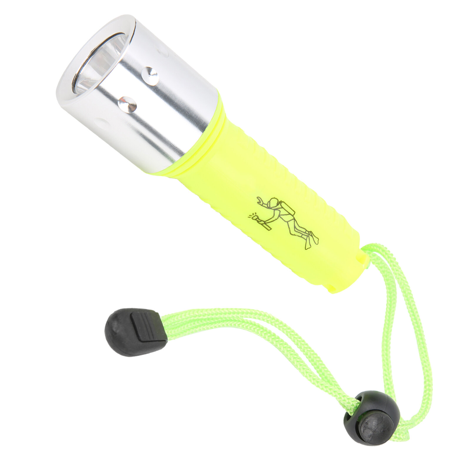 Diving Flashlight Light Torch Strong Waterproof — фото 1