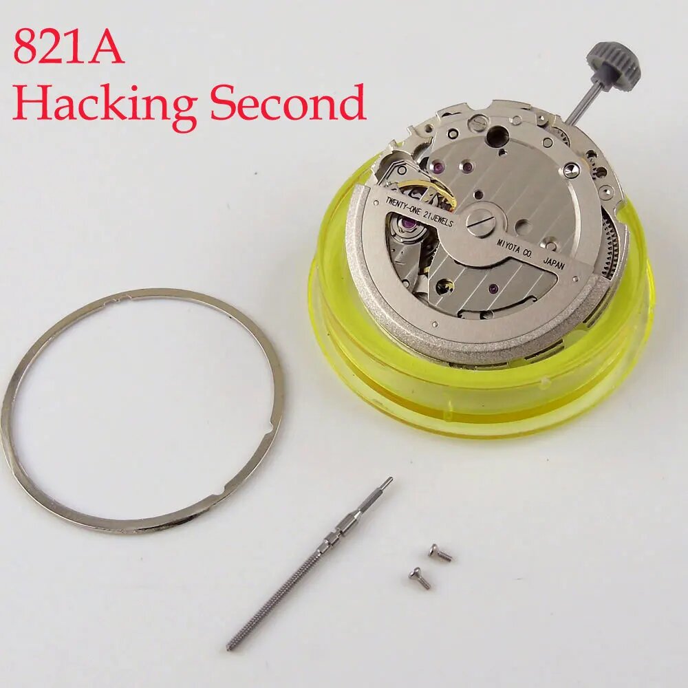 Miyota 8215/821A Автоматические Механизмы для Часов Белый/Черный 821A model