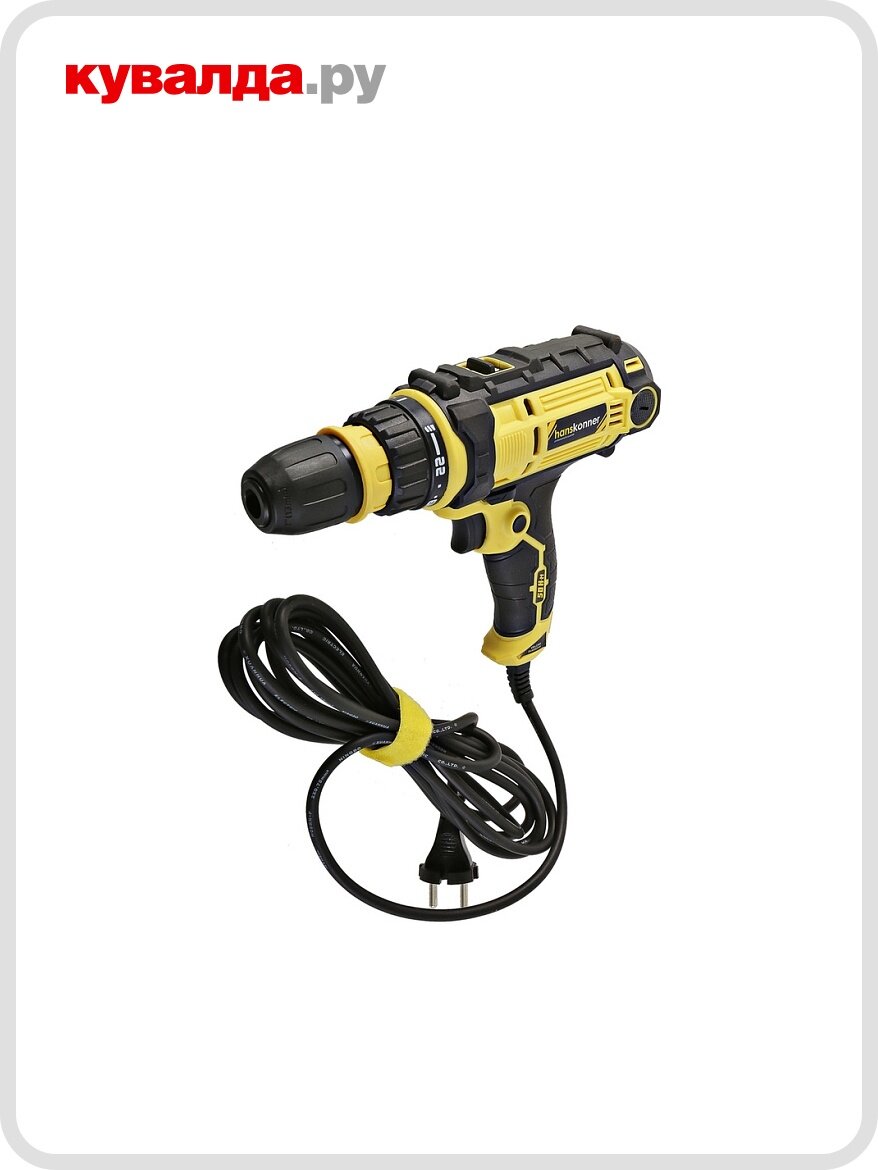 Шуруповерт сетевой HANSKONNER HID2145PС