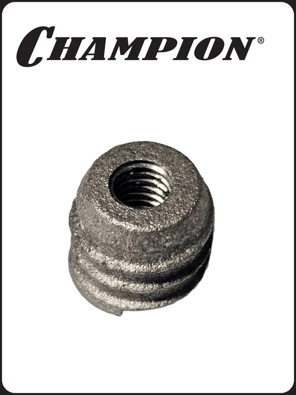 Заглушка виброизолятора для бензореза (резчик швов) CP400 левая, материал - металл