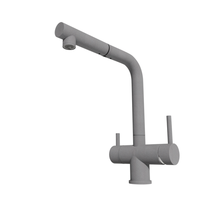 Смеситель для кухни Emar Quartz ЕСВ 7017 алмаз