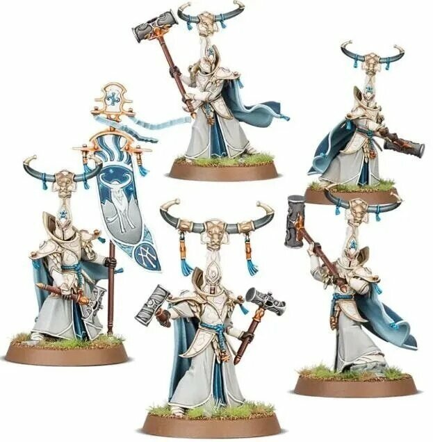 Смола Миниатюра Warhammer AOS Lumineth Realm Lords Alarith Stoneguard / миниатюр для настольной игры Упражнения для раскрашивания