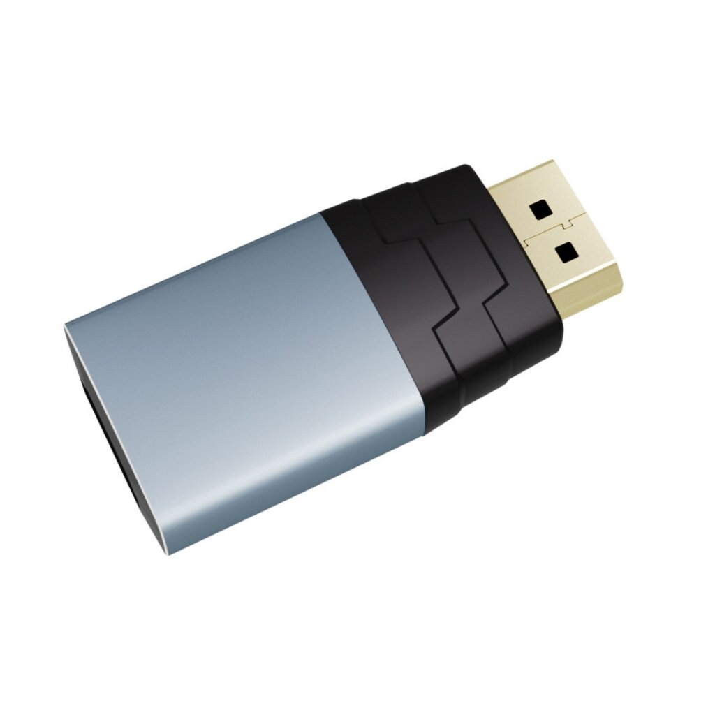 Высокоскоростной конвертер DP в HDTV с разрешением 4k30 Гц с алюминиевым корпусом и интерфейсами, Металлическая конструкция для монитора