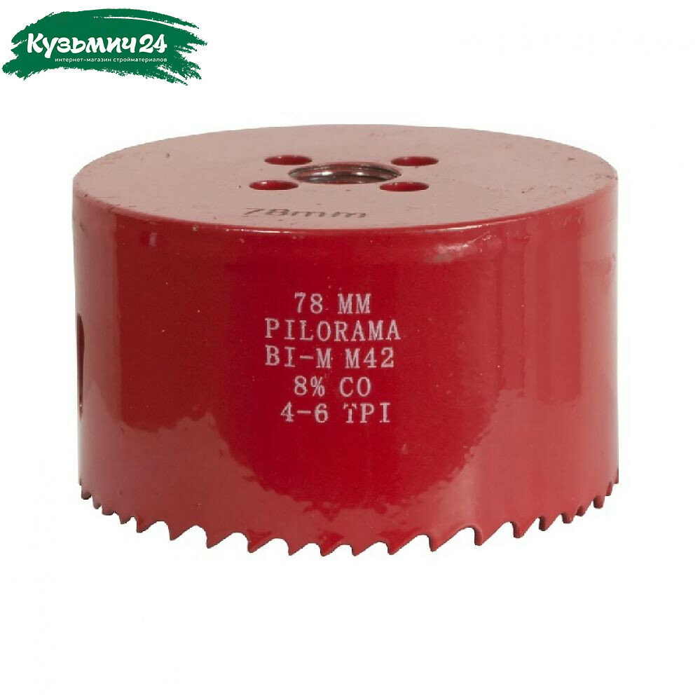 Коронка Pilorama Bi-Metall 78 мм 570078