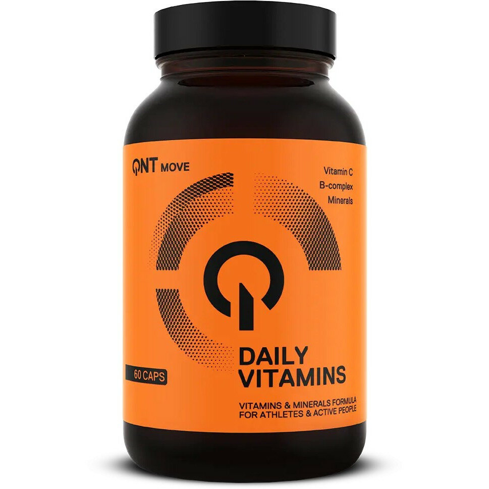 Витамины QNT "Daily", 60 капс, комплекс витаминов и минералов