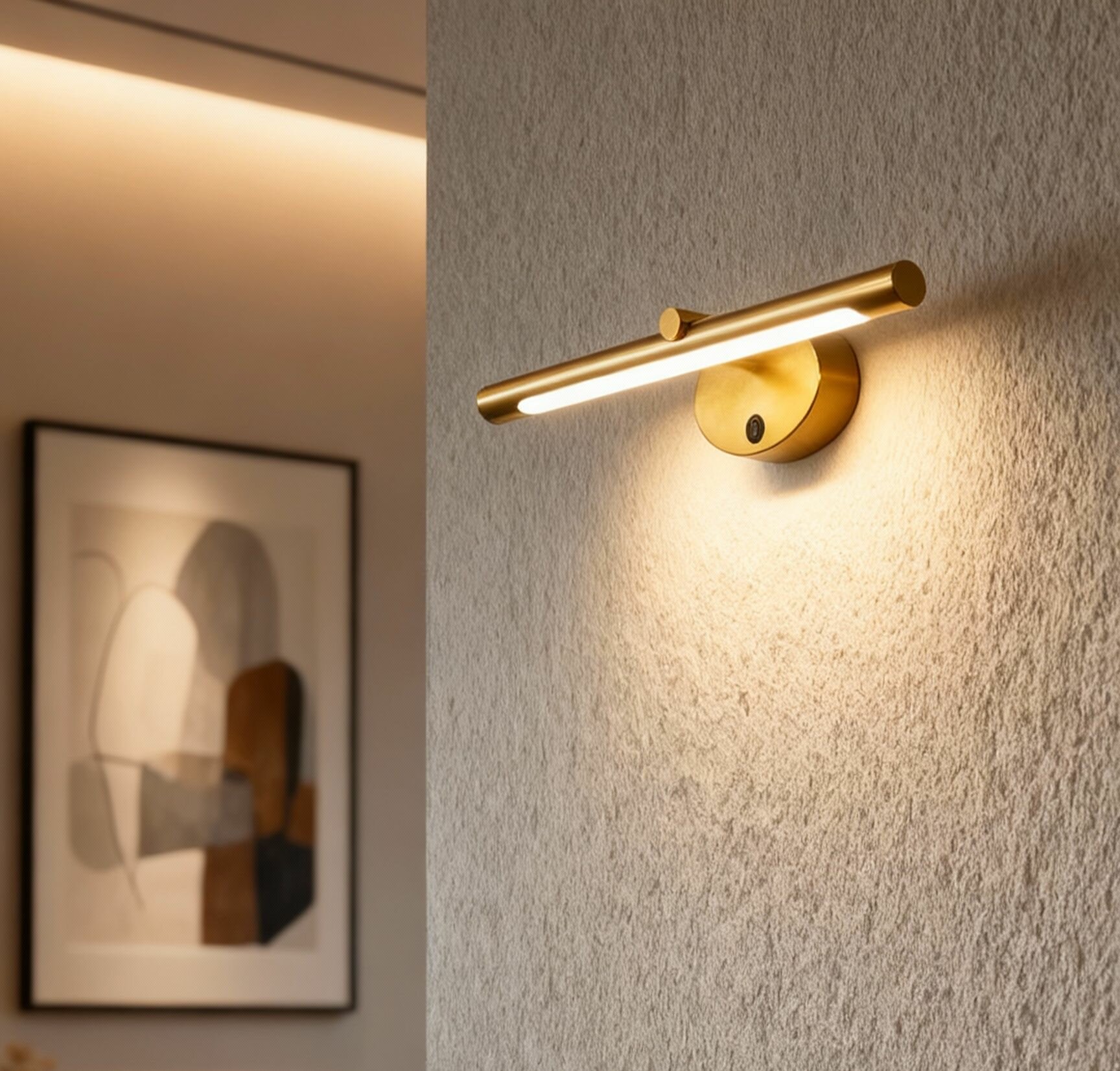 Светильник для картин Arte Lamp золотая LED-подсветка, 5 Вт, 220V