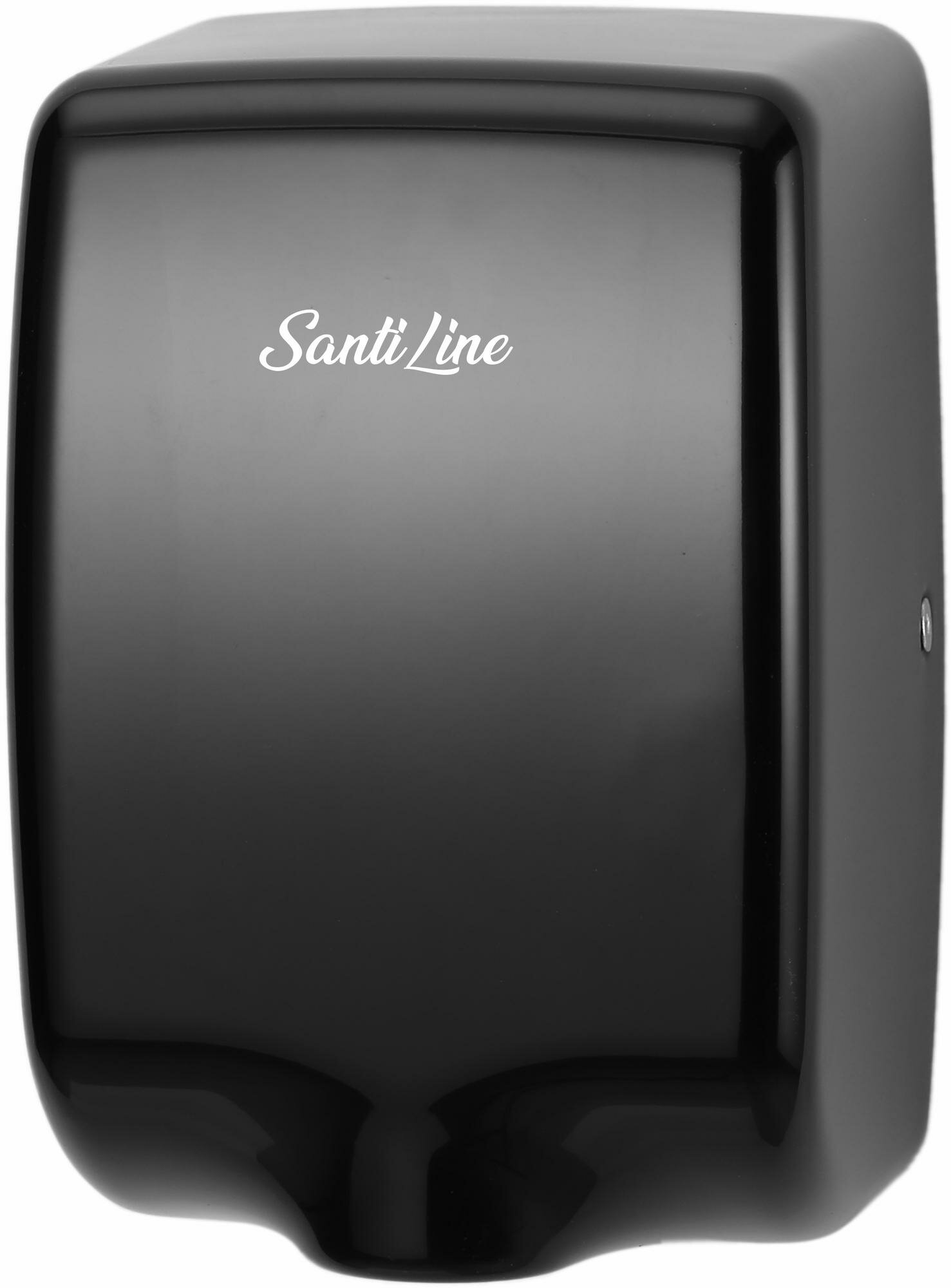 Сушилка для рук SantiLine SL-8006 цвет Черный матовый