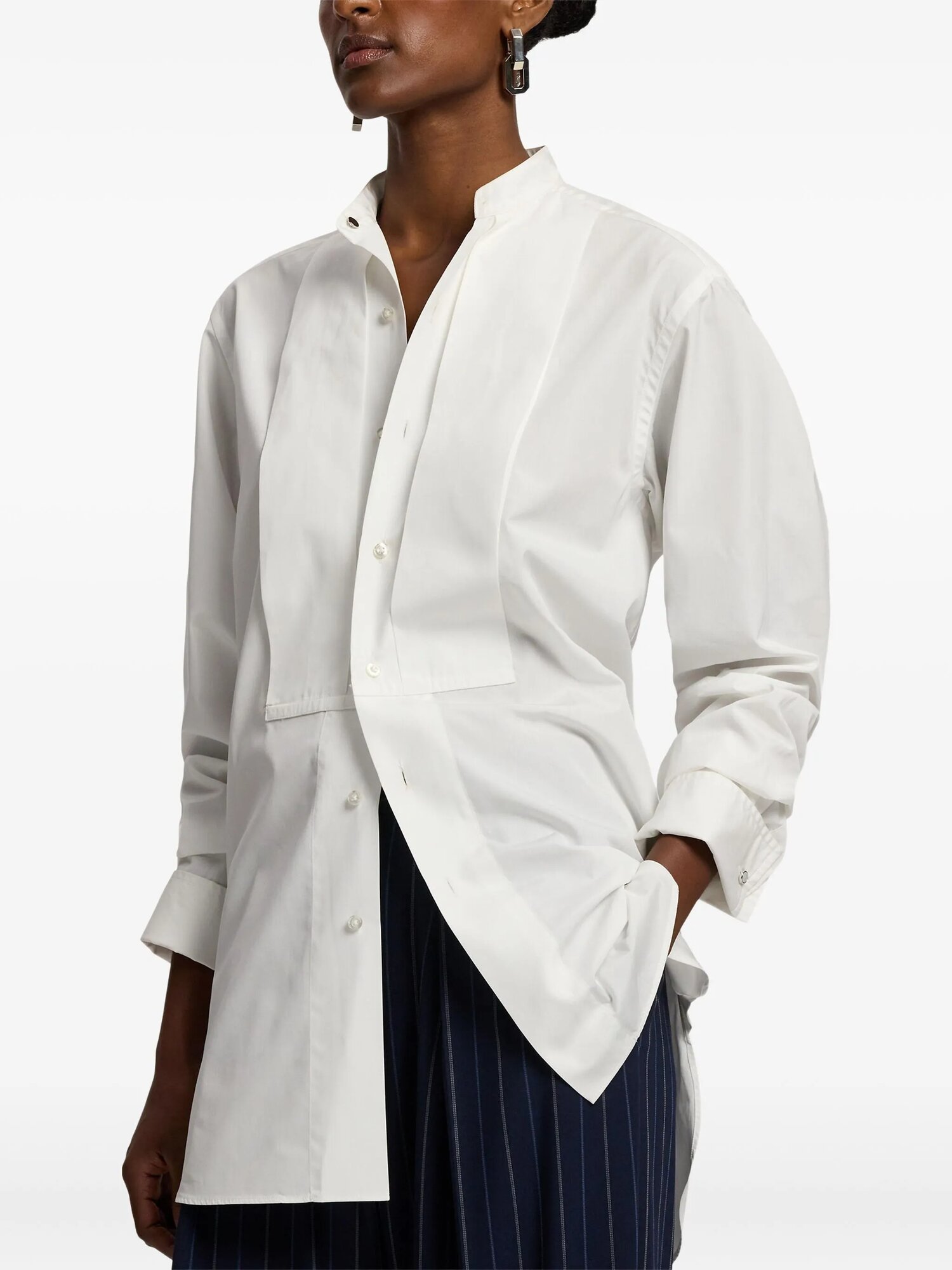 Рубашка Ralph Lauren Collection, размер 4, white — фото 1
