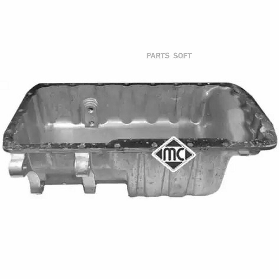 Масляный поддон PGT 406 XUD9 алюминий от официального дистрибьютора, METALCAUCHO, артикул 05483