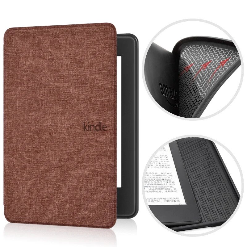 Чехол для Kindle Paperwhite (M2L3EK) коричневый, zimoon
