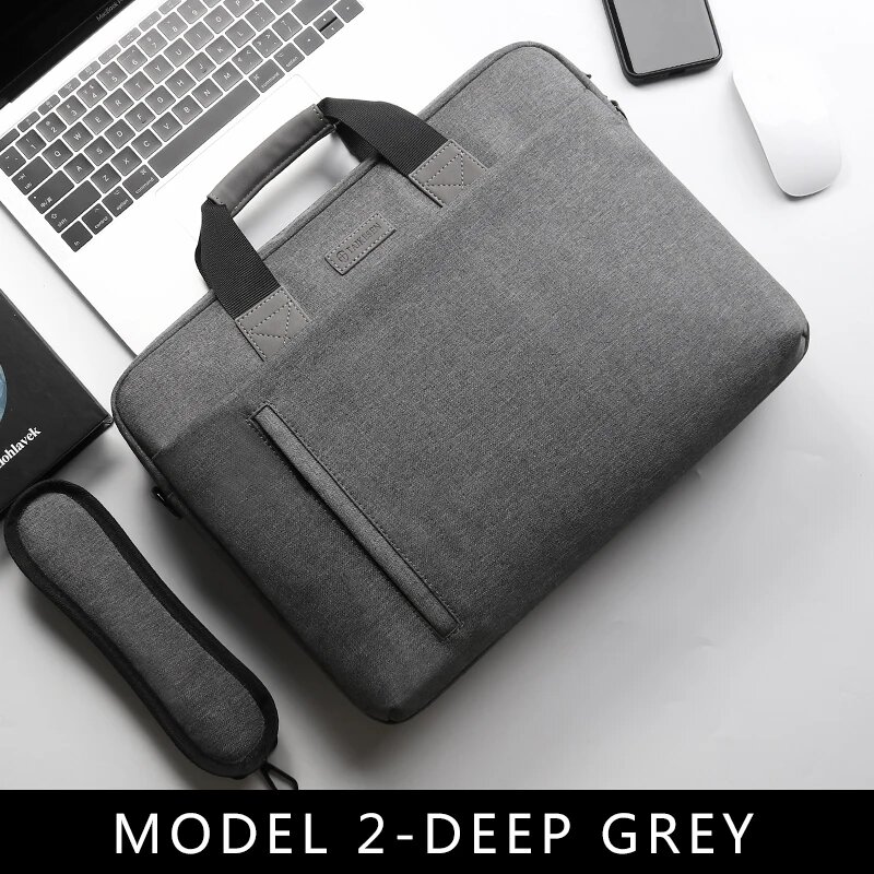 Водонепроницаемая сумка для ноутбука KUMON 13.3inch, MODEL 2-DEEP GREY
