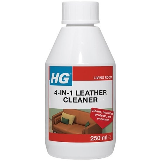 Средство для ухода HG 4в1 для кожаных изделий, 250 мл