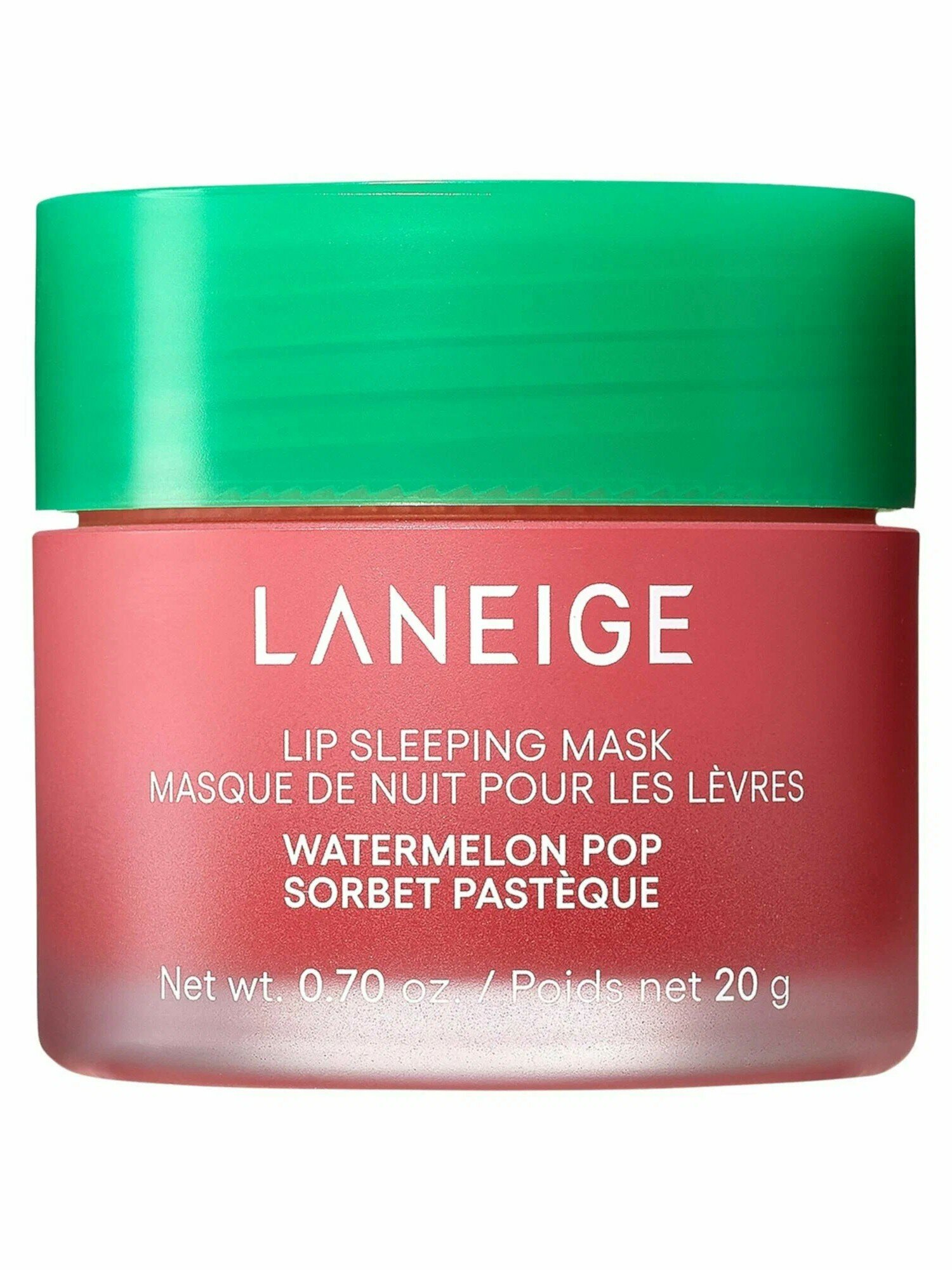 Ночная маска для губ с арбузом Laneige Lip Watermelon Sleeping Mask 20 гр