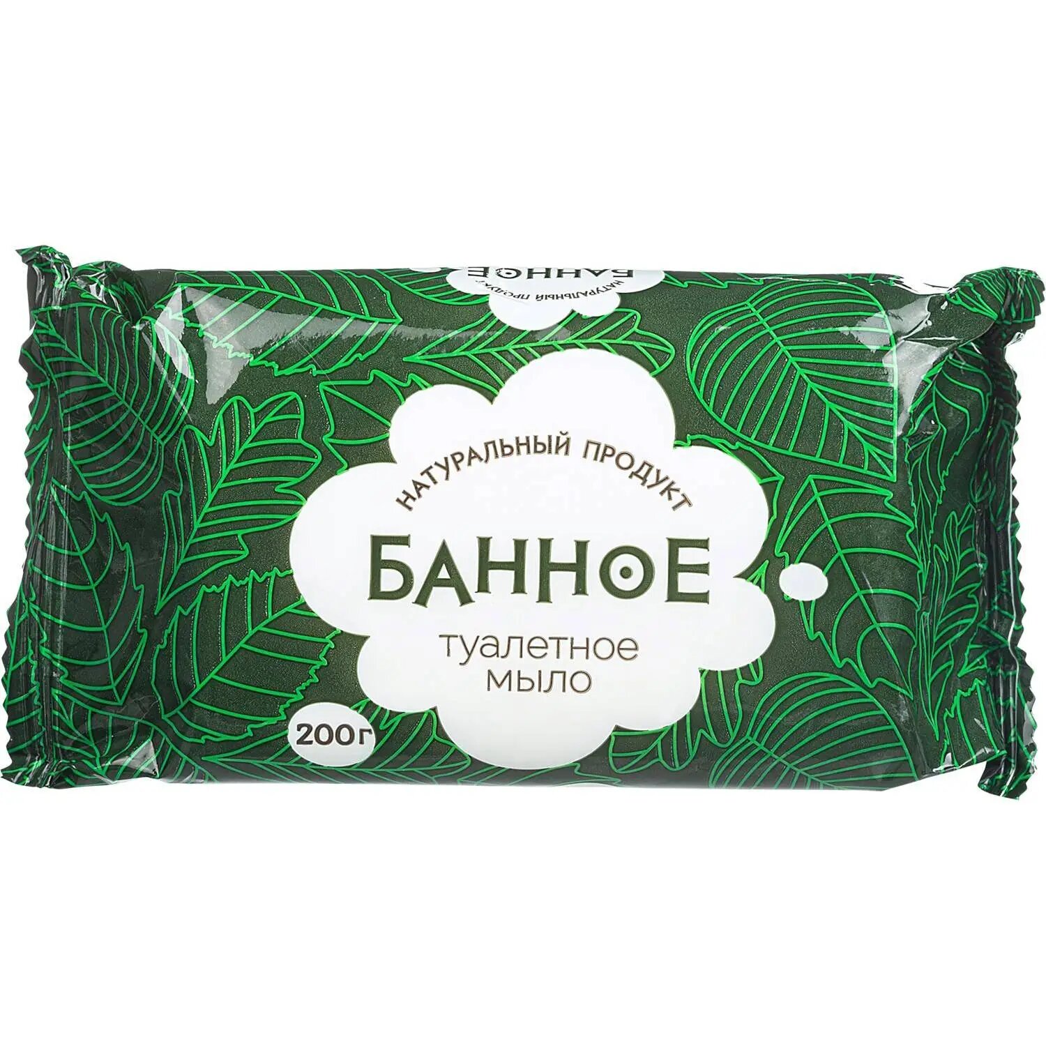 Мыло туалетное твёрдое Банное 200гр. РМЗ