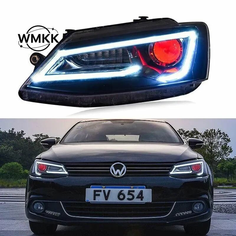 VLAND Фара автомобильная, Ксенон (HID), 2 шт, арт. Volkswagen Jetta MK6 2010-2018