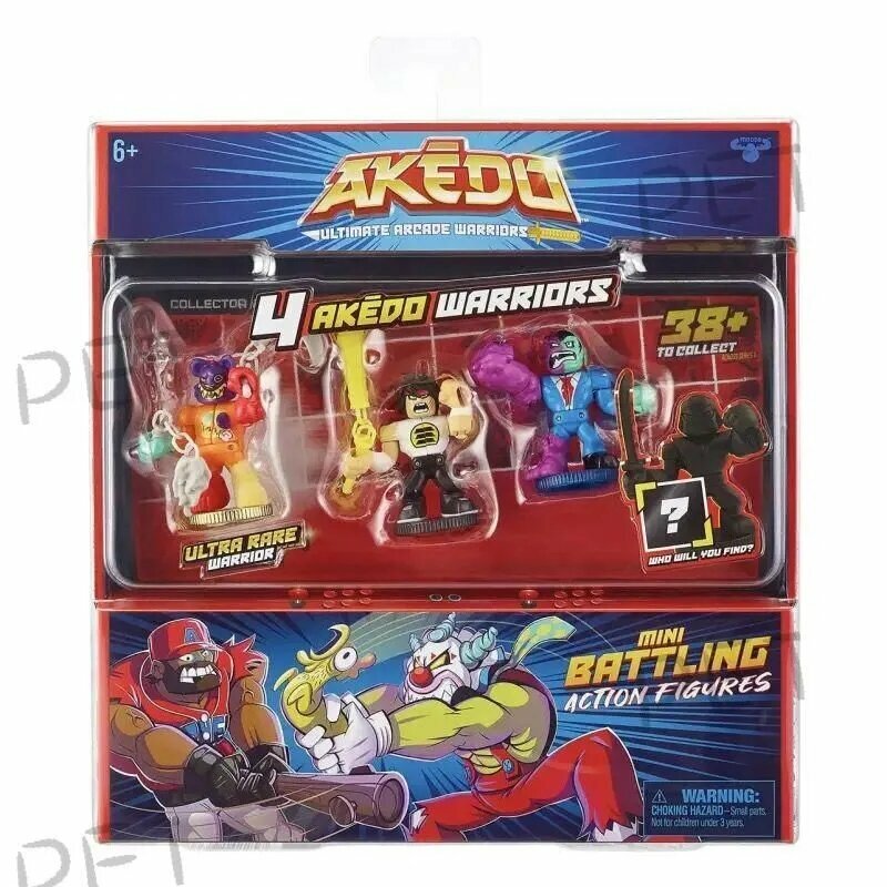 Акедо Коллекционный игровой набор 4 фигурки