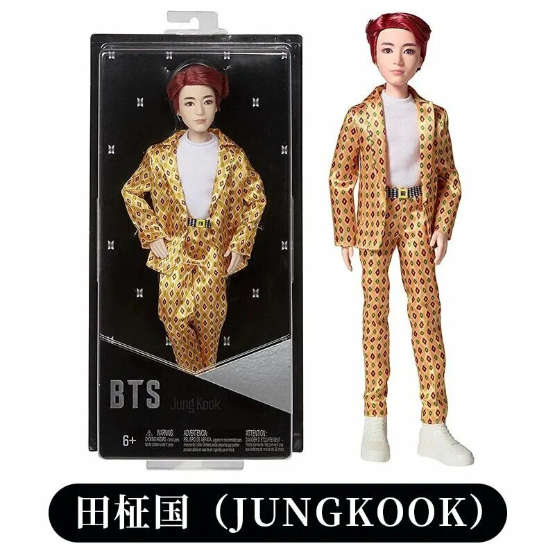 Mattel GKC92 - фигурка BTS Idol JungKook, коллекционная игрушка K Pop Merch