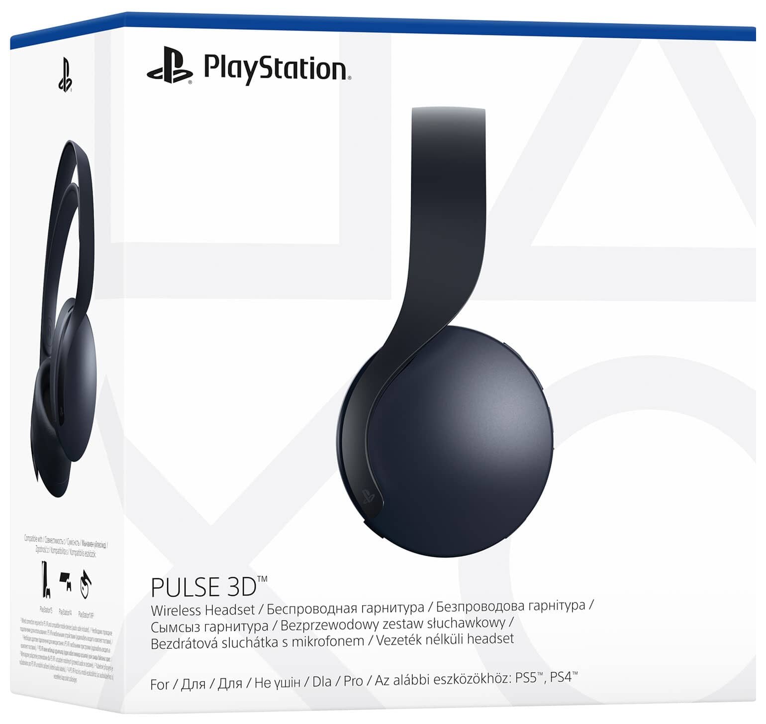 Беспроводная гарнитура Sony PlayStation PULSE 3D, для PS5, черный