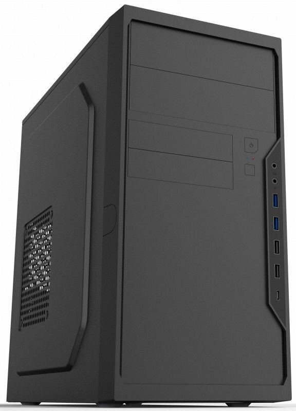Компьютерный корпус Foxline FL-733R-FZ450R-U32C-PH черный