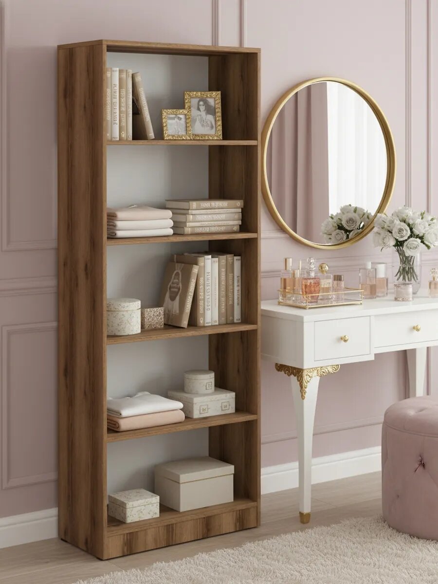 На балкон шкаф FRESTER деревянный распашной с полками в прихожую, от производителя