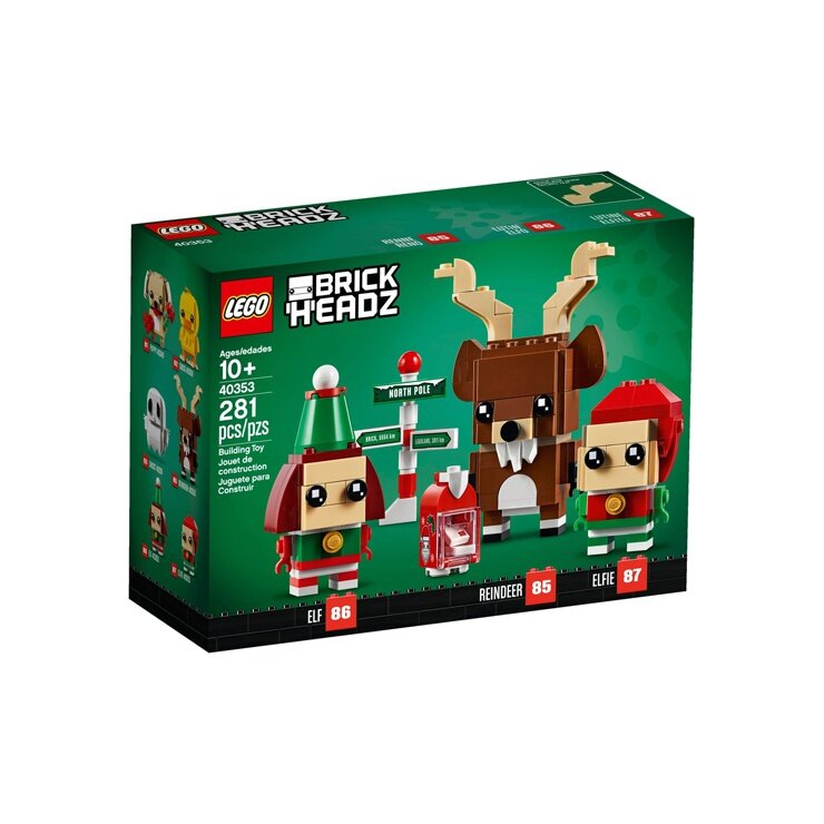 LEGO Brickheadz Олень и Эльф Конструкторы 281 шт. 40353 null
