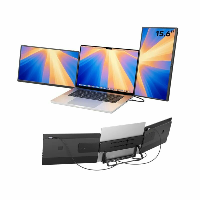 Монитор 15.6 JSAUX FlipGo Horizon PM0210, чёрный