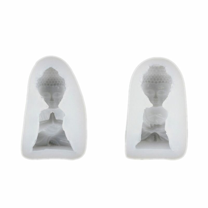 2шт маленькая свеча Будды Татхагата ароматерапевтическая силиконовая