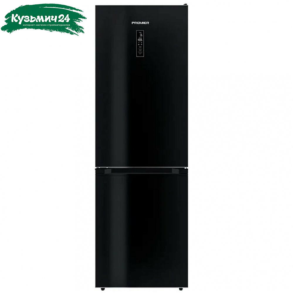 Холодильник двухкамерный Premier PRM-317BFNF/DI, объем 317 л, цвет черный, электронное управление, 1 шт.