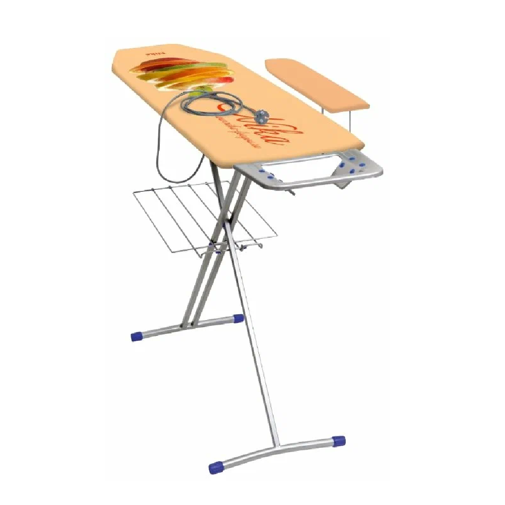 Гладильная доска Ника3+ "Н3+" 34x122 см, фанера, удлиненная, с держателем для провода