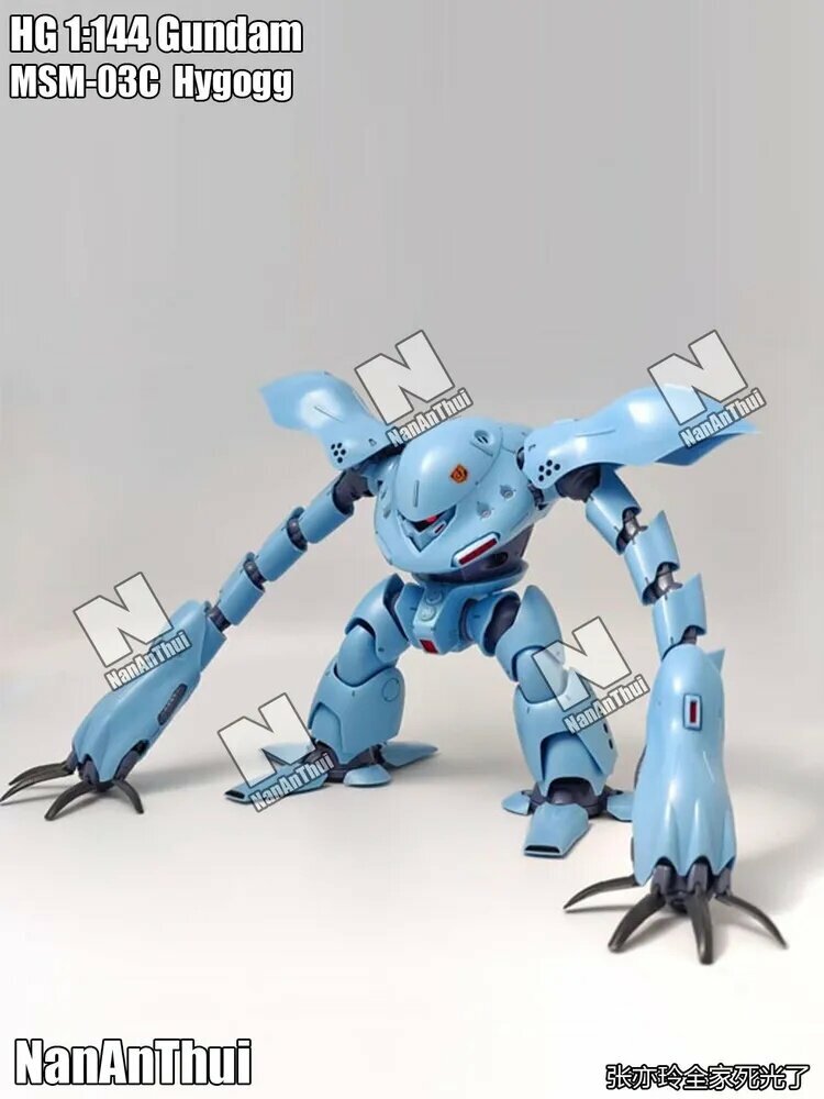 Сборная Игрушечная фигурка модель HG 1:144 Gundam MSM-03C Hygogg, Высококачественная модель, Поставляется с бесплатными наклейками
