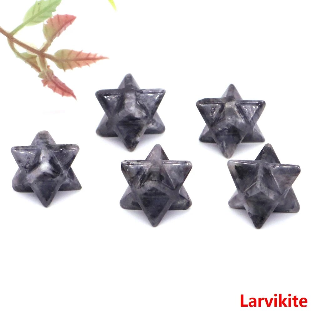 13 мм Меркаба звезда натуральная Чакра кварцевый камень кристалл Wiccan Reiki восстанавливающая энергия защита драгоценных камней для DIY украшения оптовая продажа