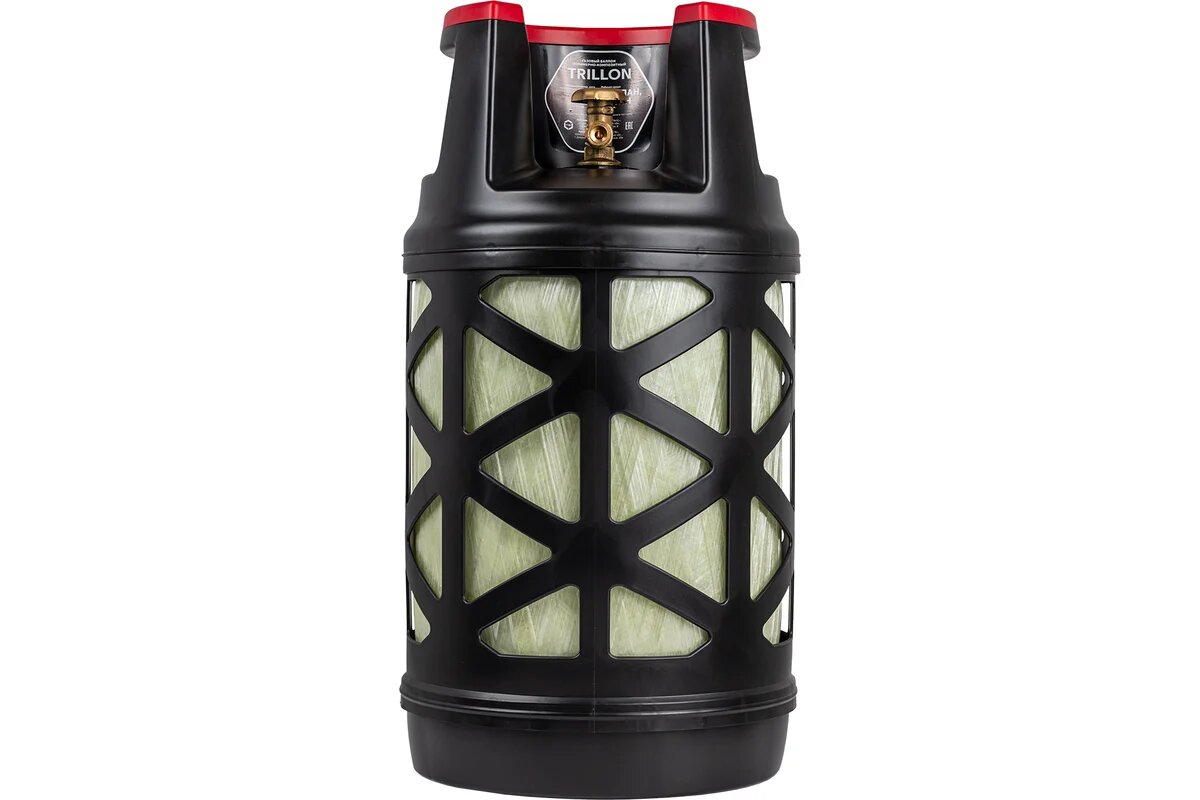 Баллон композитный TRILLON "BBQ", 24,5л, 20 бар, полимерно-композитный, бесшовный