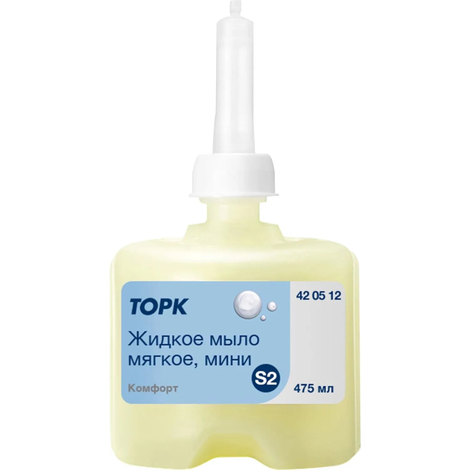 Картридж с жидким мылом Tork S2 0.475л, 420512