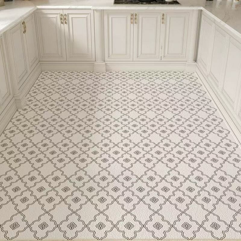 Кухонный напольный коврик, изготовленный из диатомитовой земли, впитывающий, маслопоглощающий, противоскользящий, большой, покрывающий всю площадь, можно разрезать на размер 120*140 см.