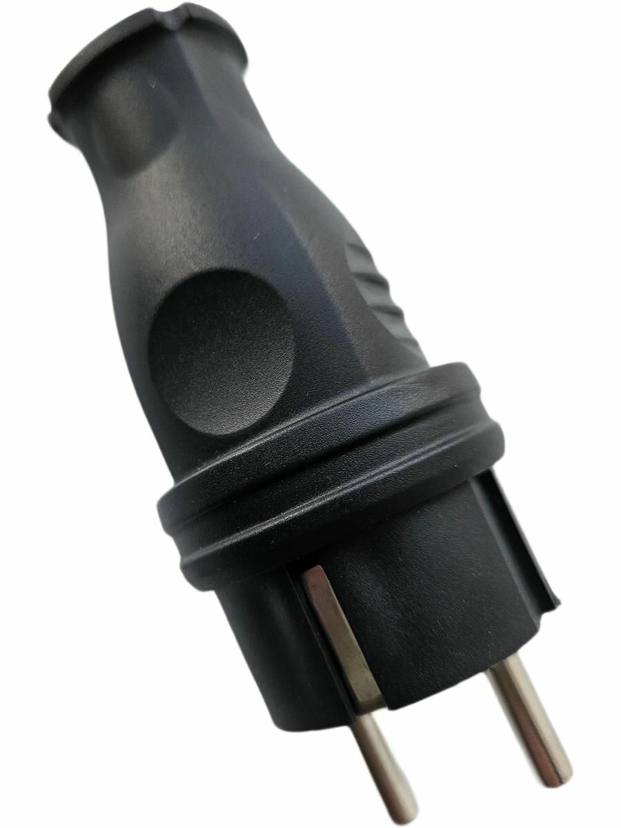 Вилка электрическая 16 ампер, с заземлением