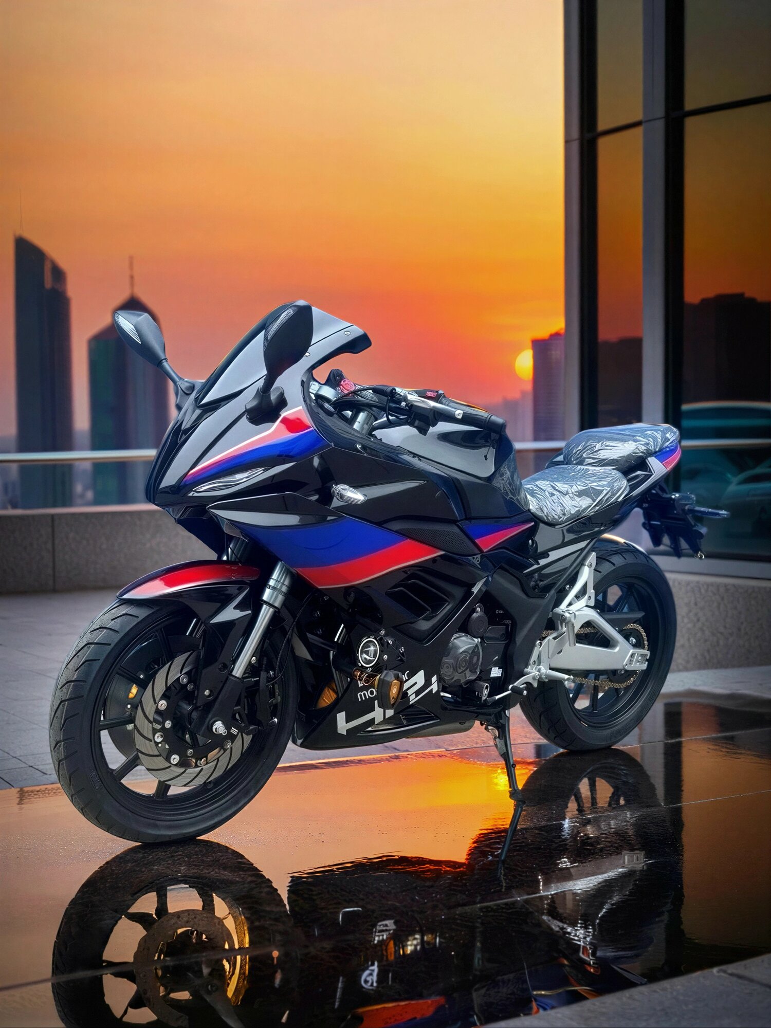 Мотоцикл FALCON PRIME 1 (RR1000) BLACK с ПТС