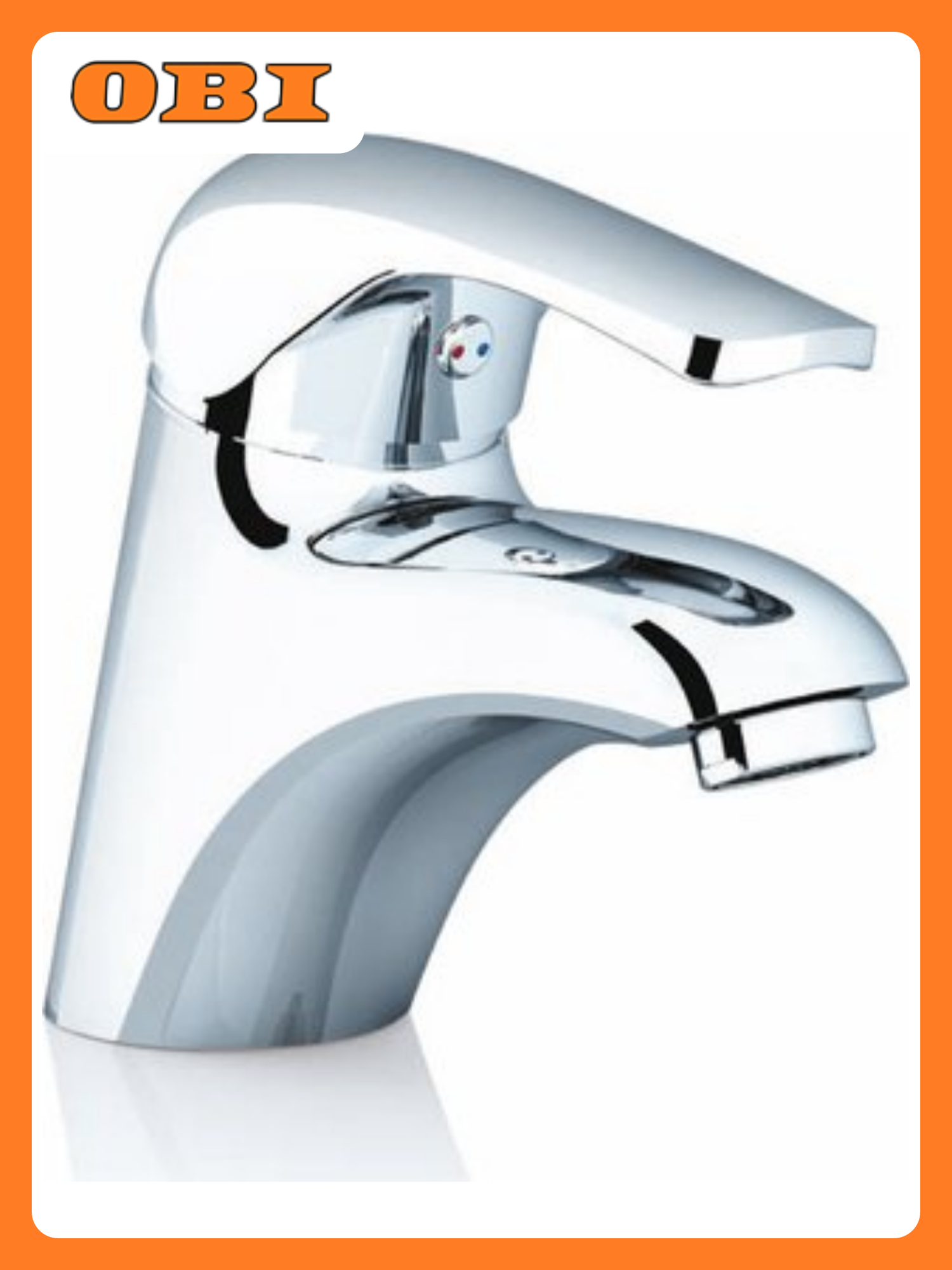 Смеситель для умывальника Rosa RS 012.00 без донного клапана