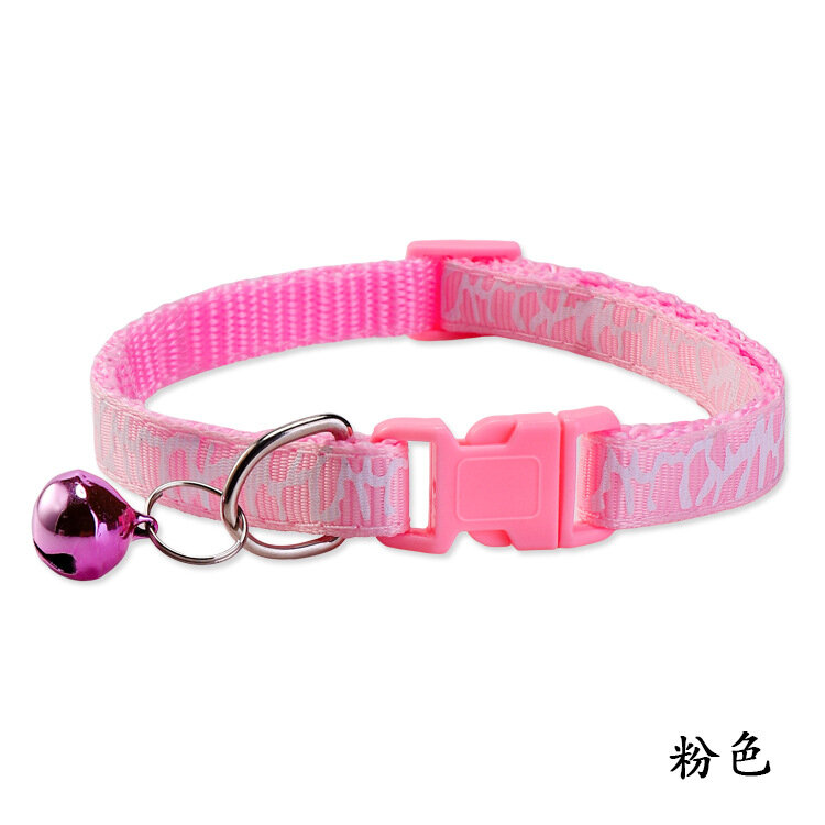 Сетчатый ошейник для домашних животных Кошачий ошейник розовая трещина