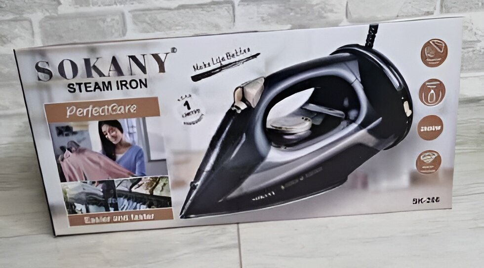 Инновационный беспроводной утюг: антипригарное покрытие, мощный пар и свобода движений.