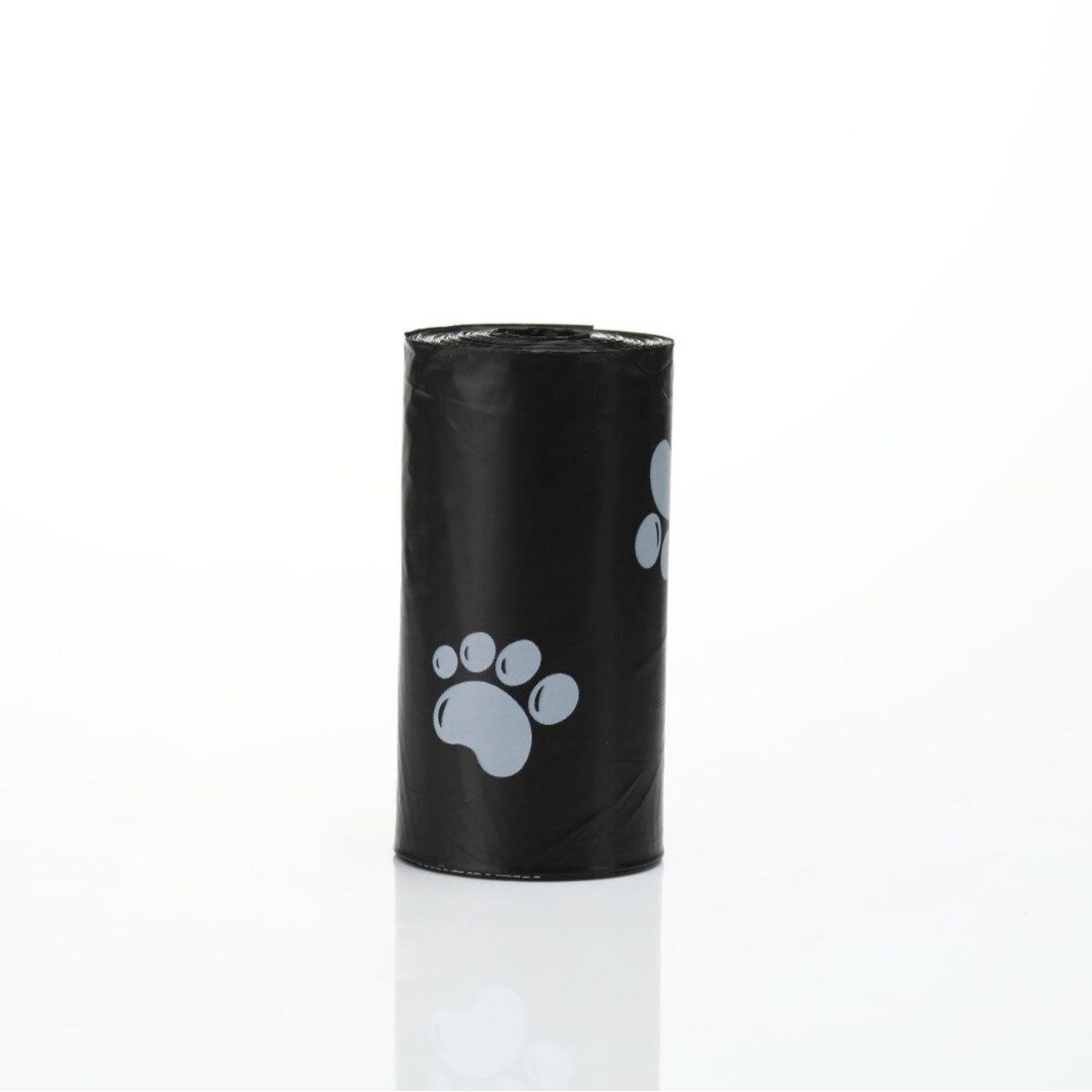 Пакеты для собачьих отходов, утолщенные мусорные пакеты, рулонные пакеты для собачьих отходов, пакеты для уборки
