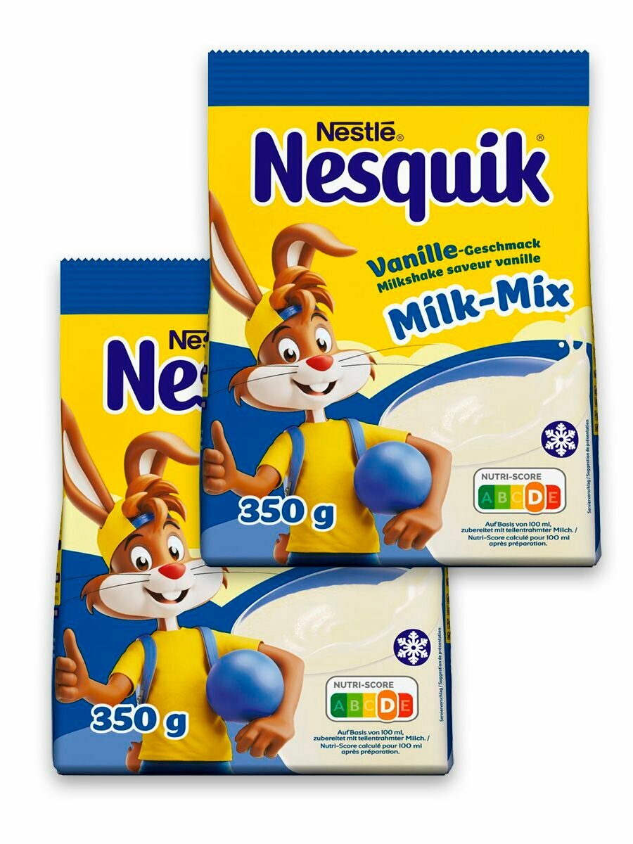 Напиток Nesquik Ванильный милкшейк растворимый 2*350 г