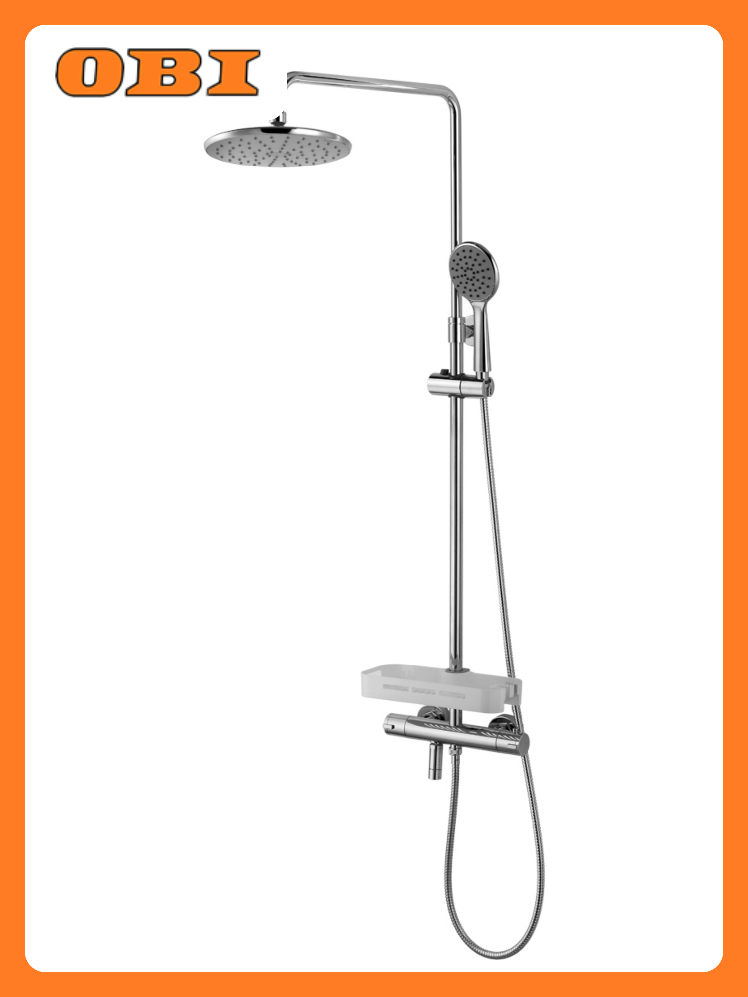 Смеситель Lemark Tropic LM7010C для ванны и душа, термостатический