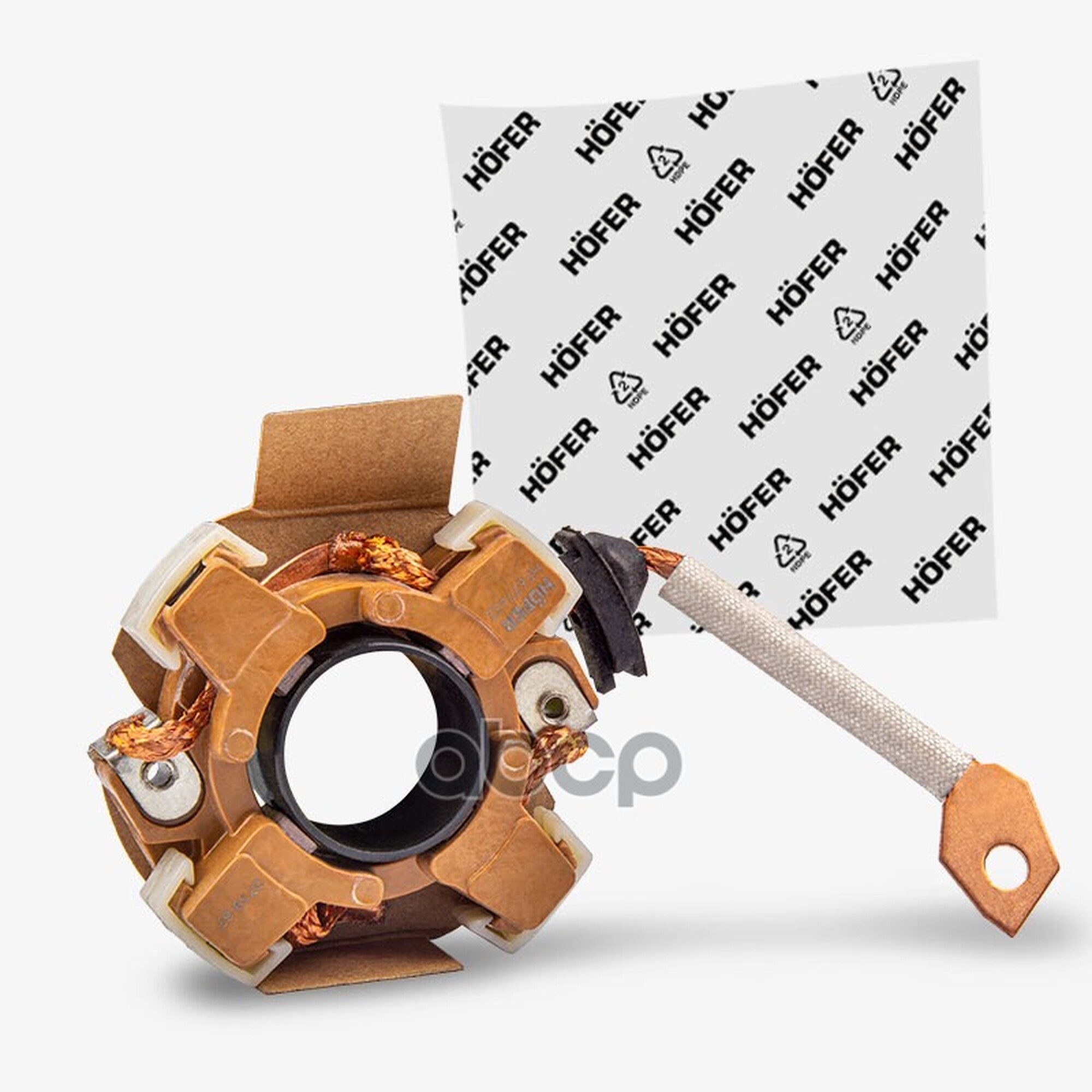 Щеточный узел стартера HOFER ВАЗ 2110-2112 старого образца HOFER арт. HF677 432